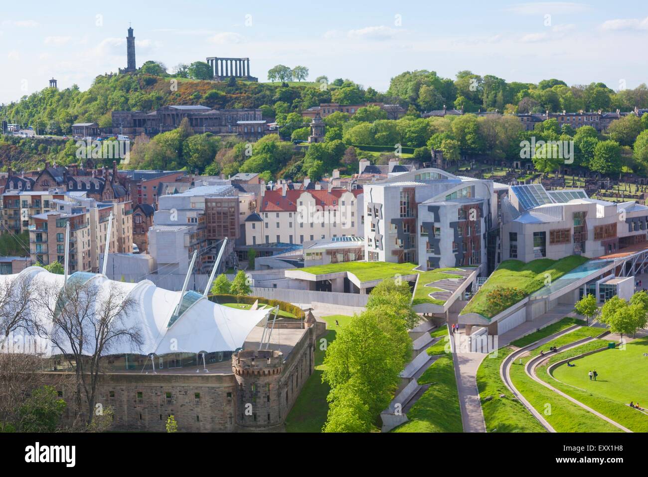 Scotland city view hi-res stock photography and images - Alamy