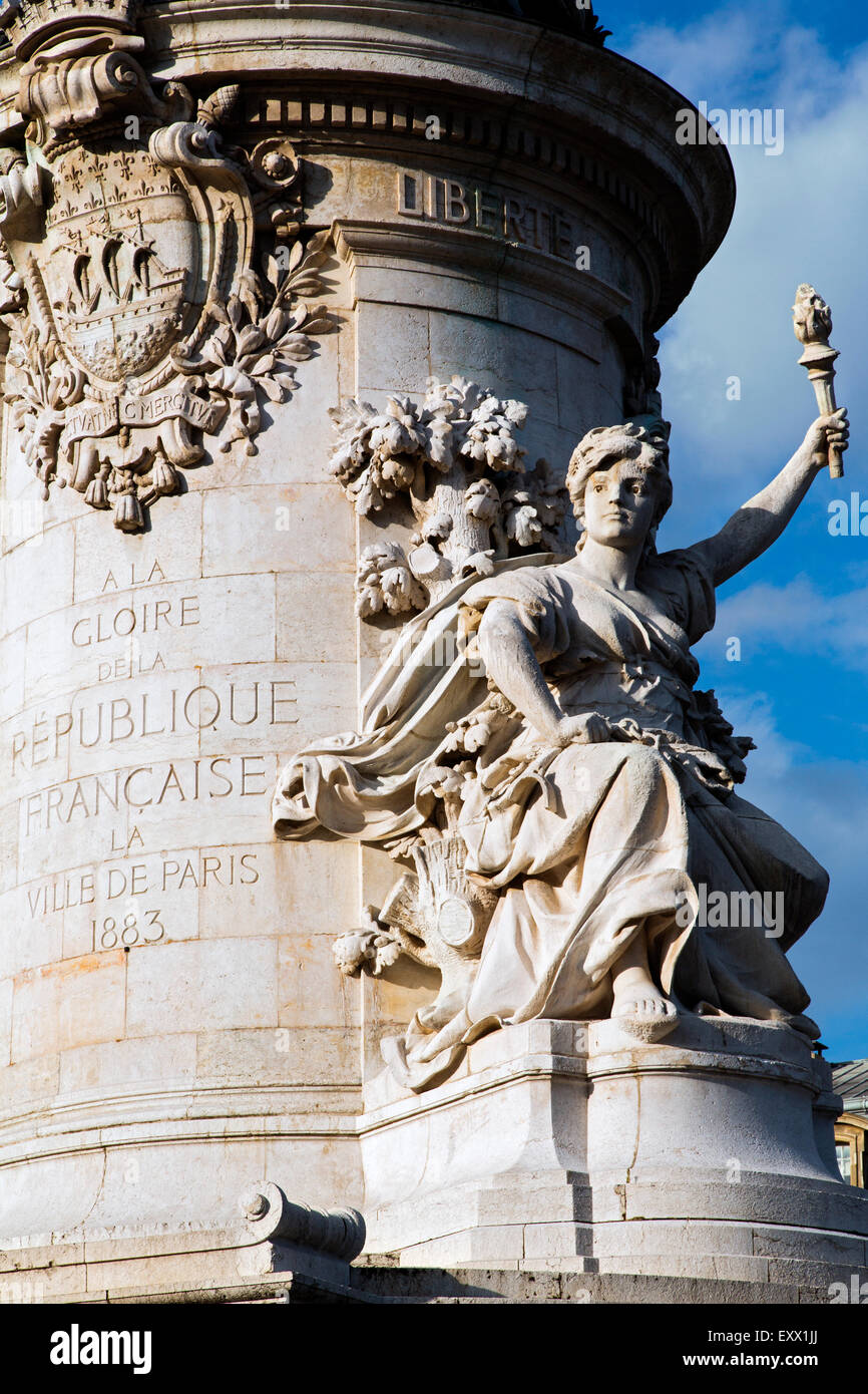 Republique paris hi-res stock photography and images - Alamy