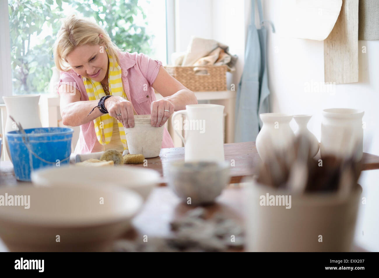 Woman in 50s making hi-res stock photography and images - Alamy