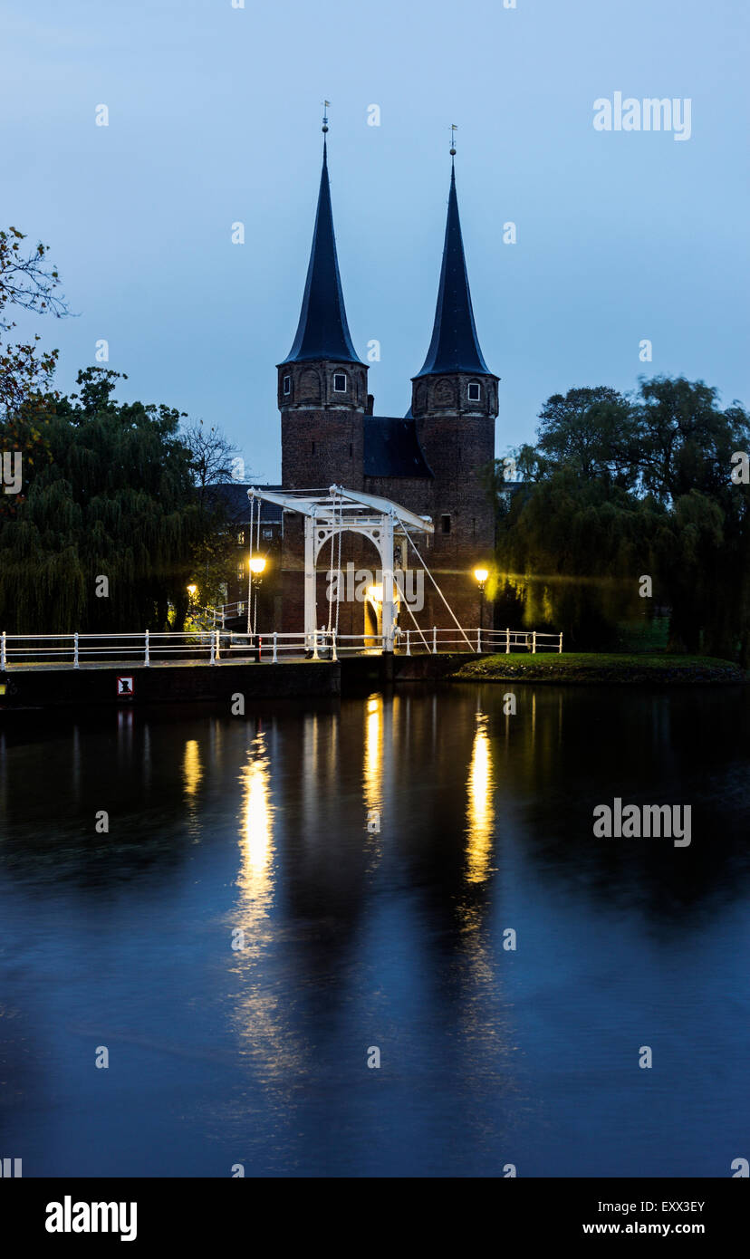 Towers at night Stock Photo - Alamy