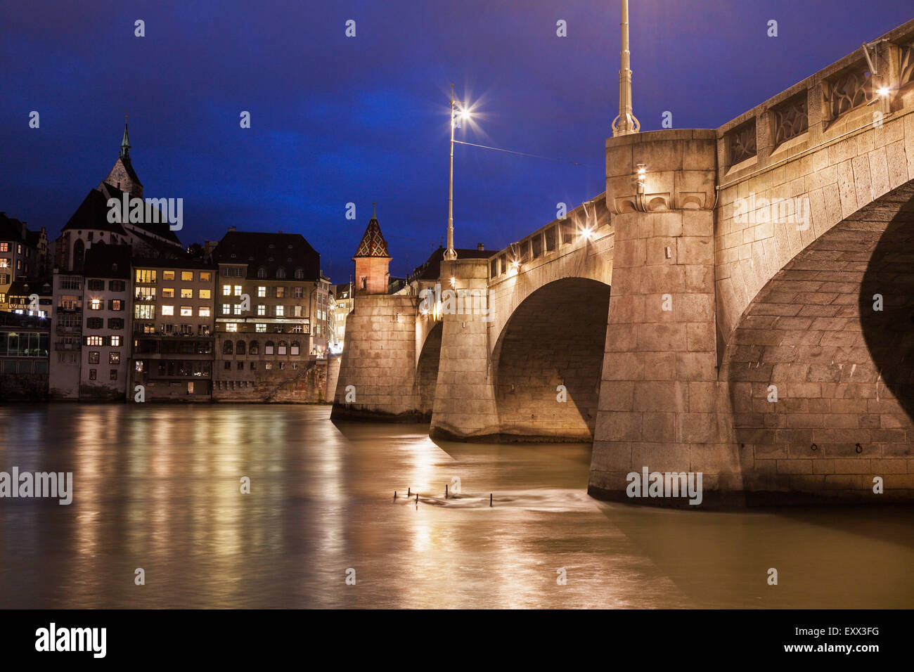 Bridge chapel basel switzerland hi-res stock photography and images - Alamy