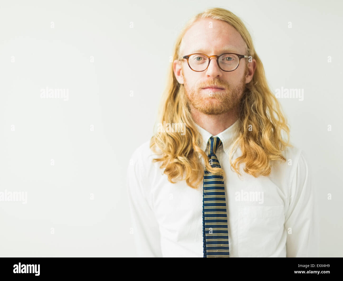 Portrait of blond man Stock Photo - Alamy Portrait of blond man Stock Photo - Alamy