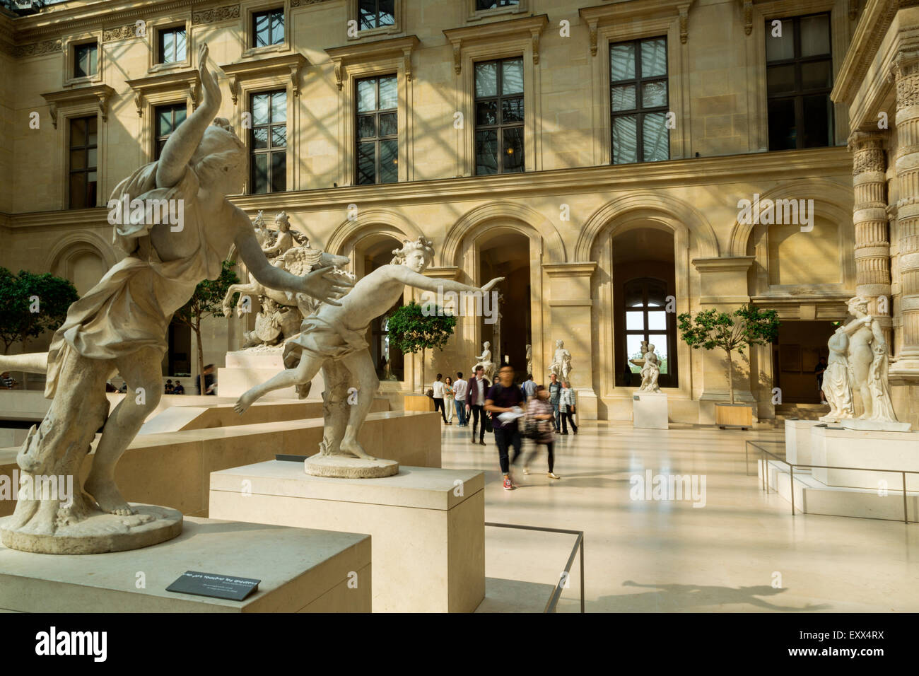Cour Puget, Louvre Museum, Paris, France Stock Photo - Alamy