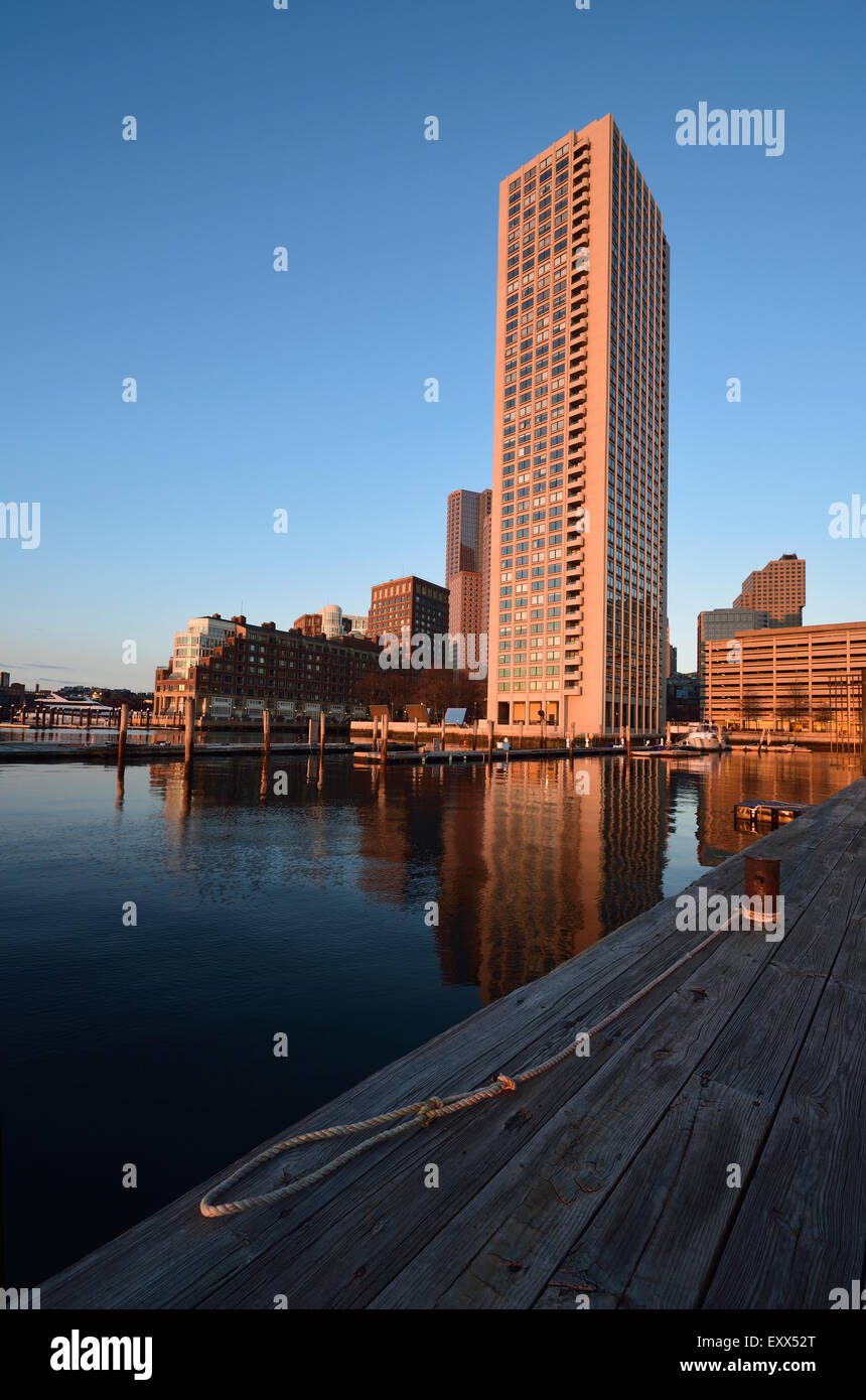 Waterfront from Central Wharf Stock Photo - Alamy