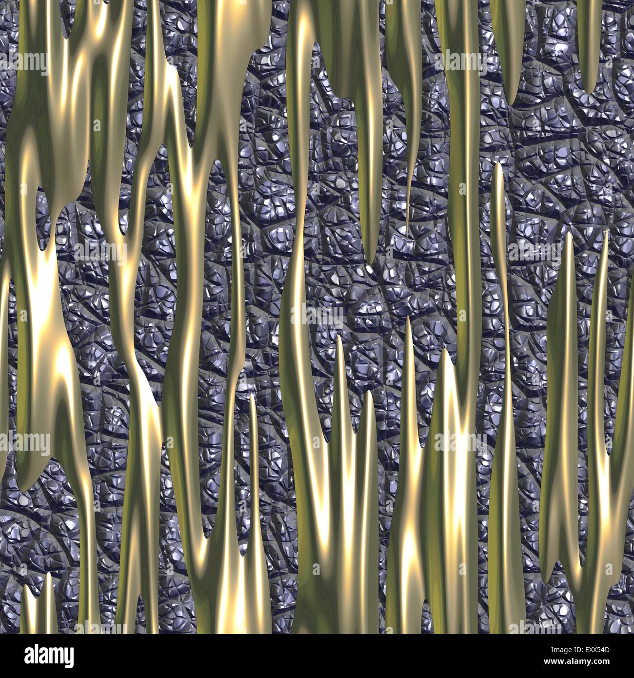 Seamless tileable gold iron decorative background pattern Stock Photo ...