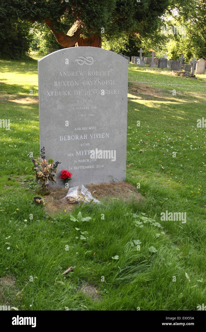 The resting place of Andrew Cavendish, 11th Duke of Devonshire and ...