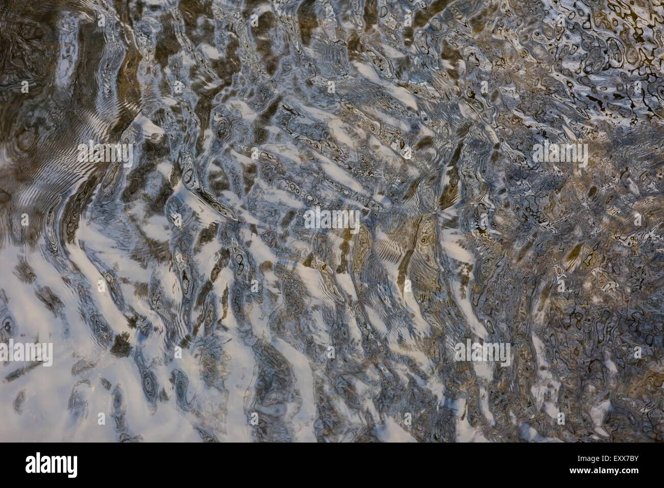 Dark water ripples from above hi-res stock photography and images - Alamy