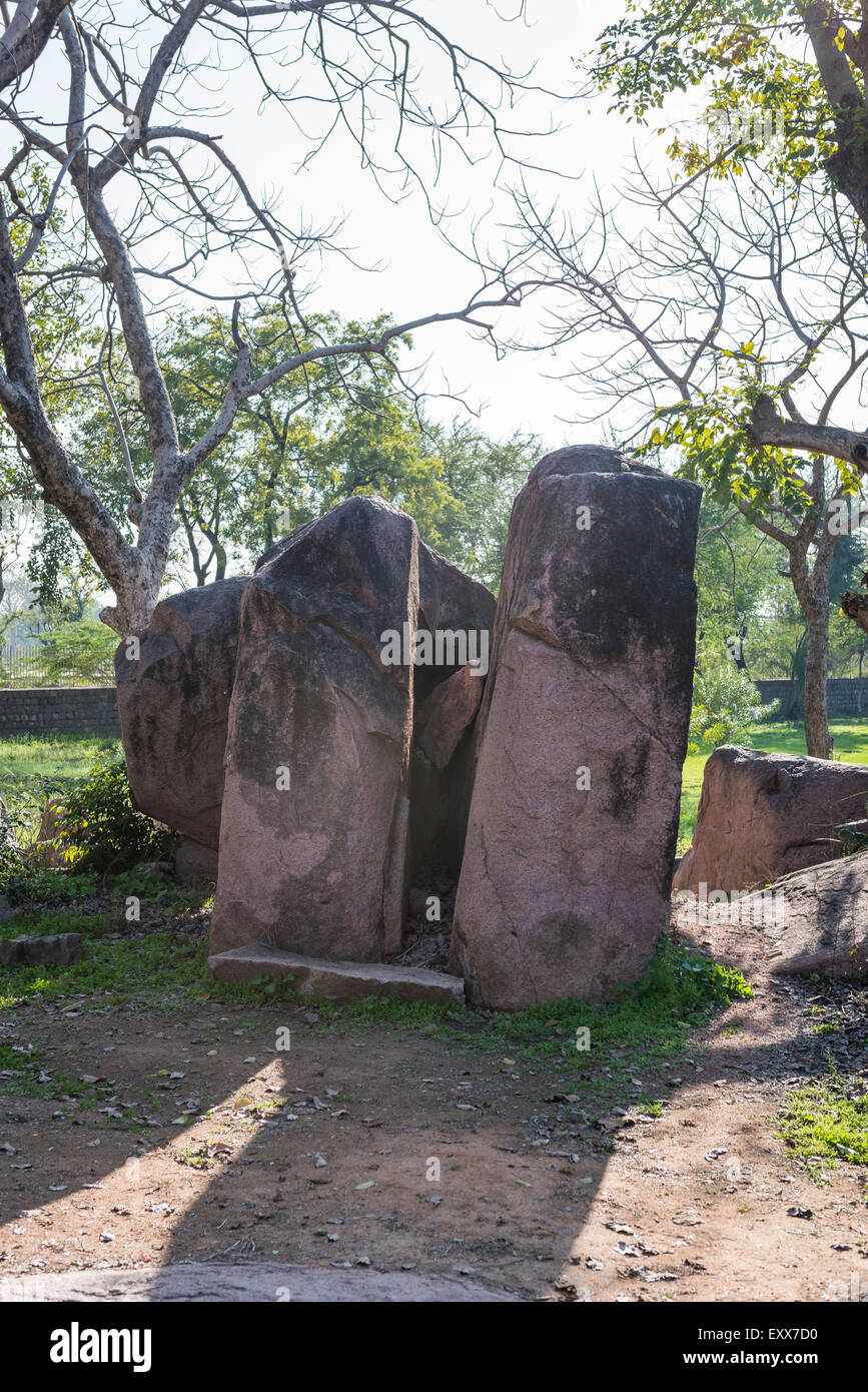 Massive stones within the grounds of ancient 10th Century Hindu temples ...