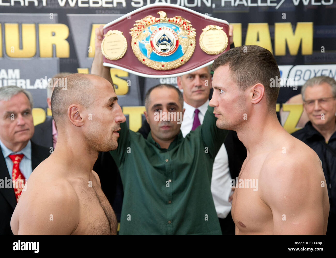 Halle, Germany. 17th July, 2015. Boxer Arthur Abraham (WBO-current ...