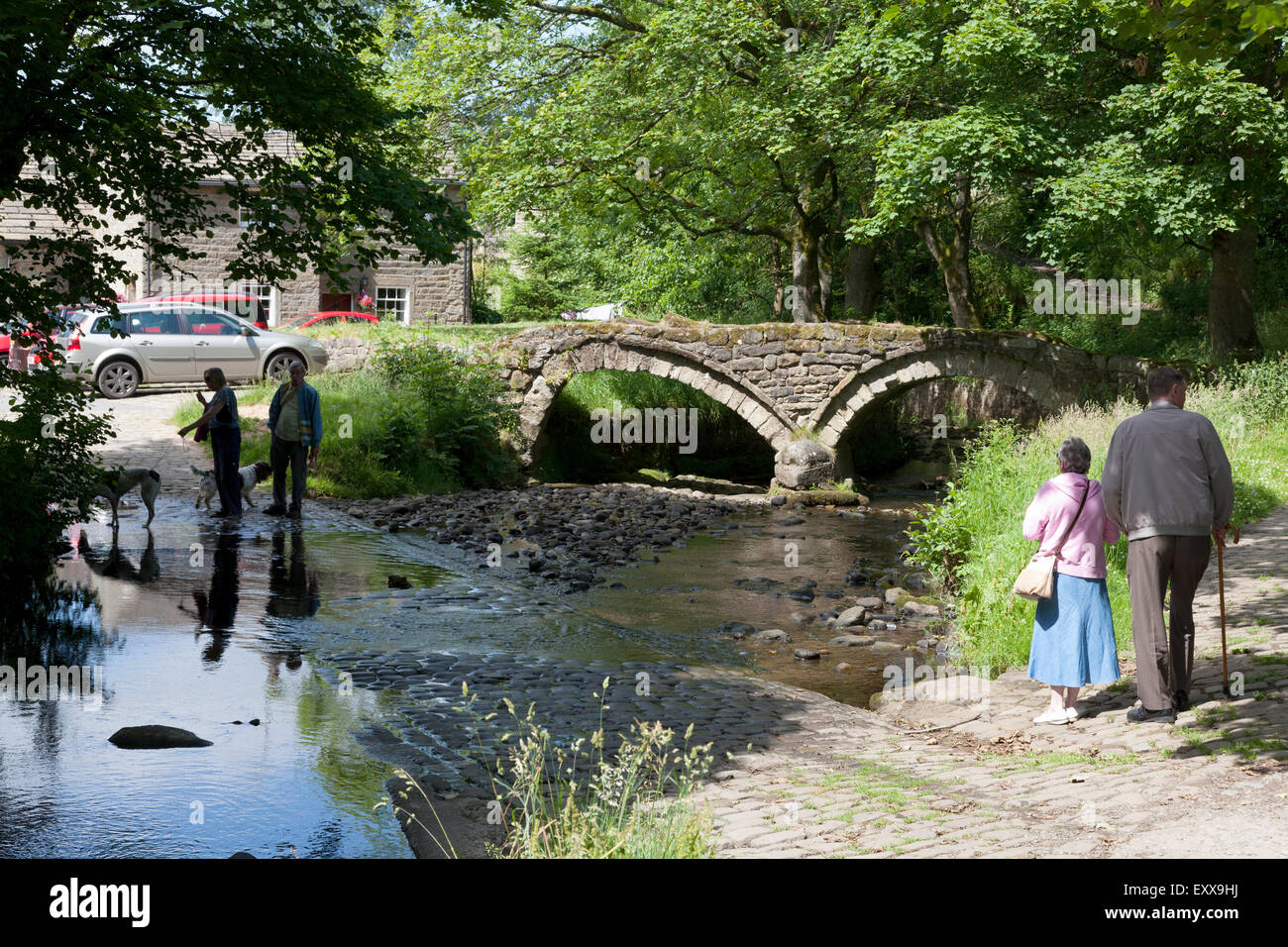 Wycoller village hi-res stock photography and images - Alamy