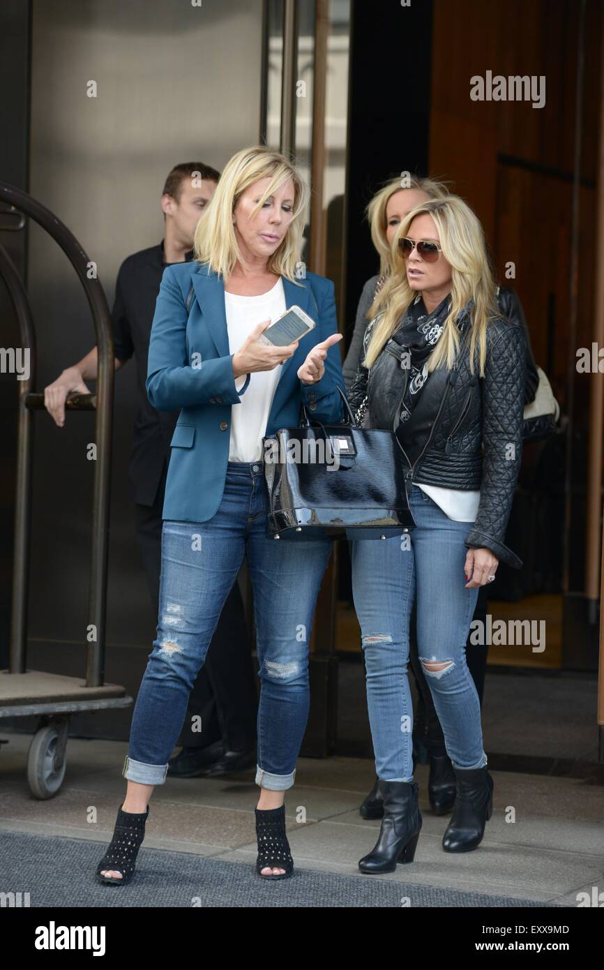 Celebrities out and about in New York City Featuring: Tamra Barney ...