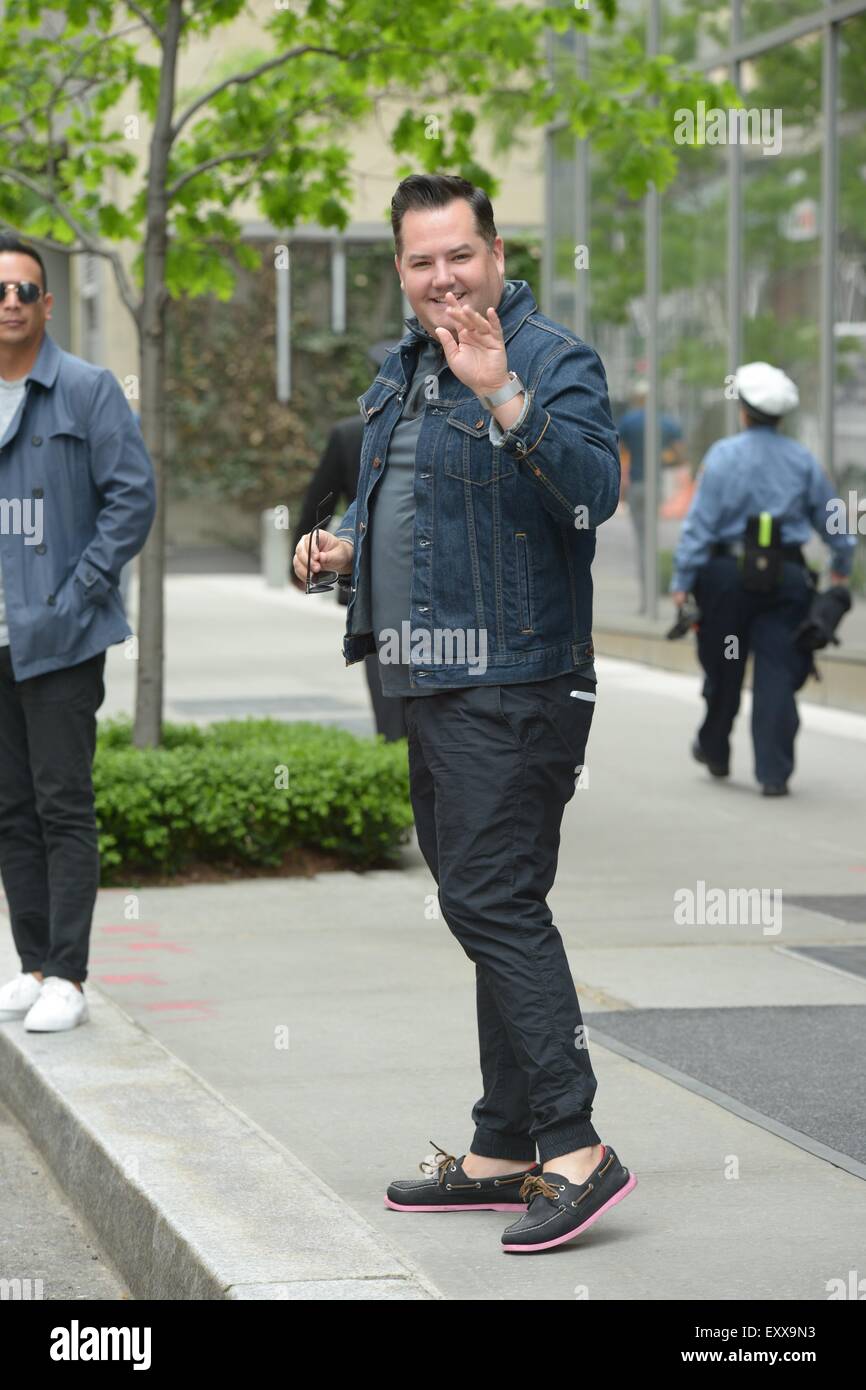 Celebrities out and about in New York City Featuring: Ross Mathews ...