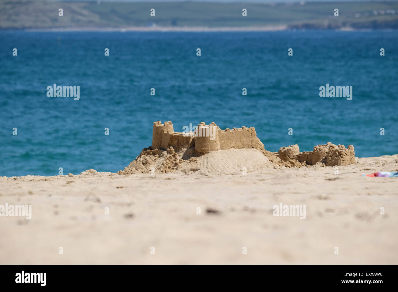 Sandcastle beach cornwall porthminster hi-res stock photography and ...