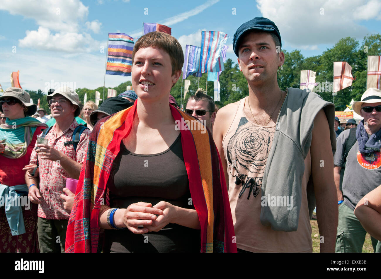 Womad food tents hi-res stock photography and images - Alamy