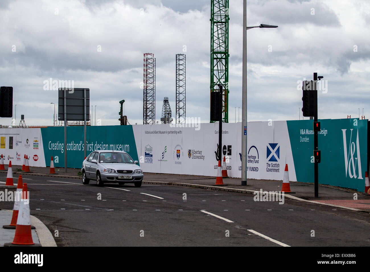 Dundee, Scotland, UK. 17th July, 2015. Waterfront Development Project ...