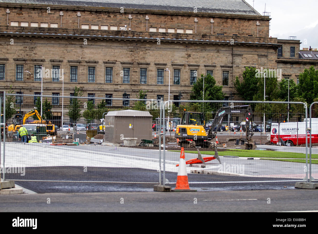Dundee, Scotland, UK. 17th July, 2015. Waterfront Development Project ...