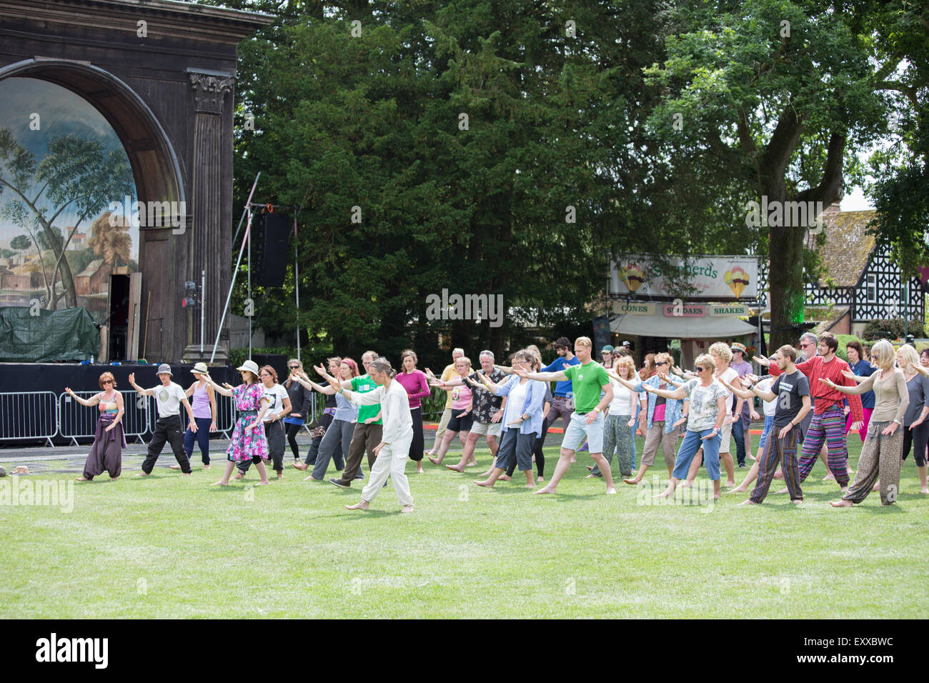 Larmer tree festival hi-res stock photography and images - Alamy