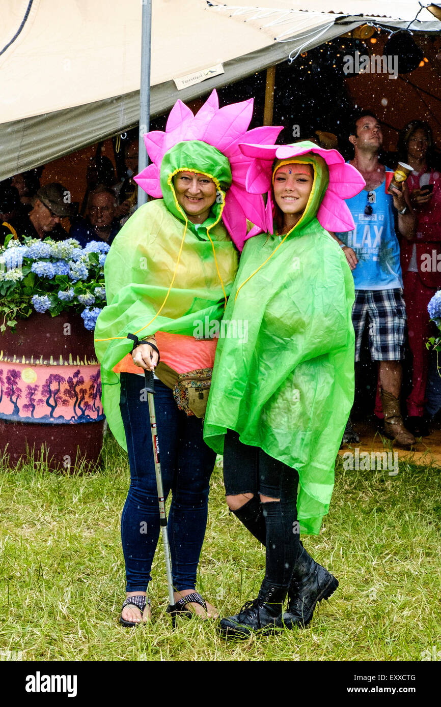 Glastonbury Festival at Worthy Farm on 26/06/2015 at Worthy Farm ...