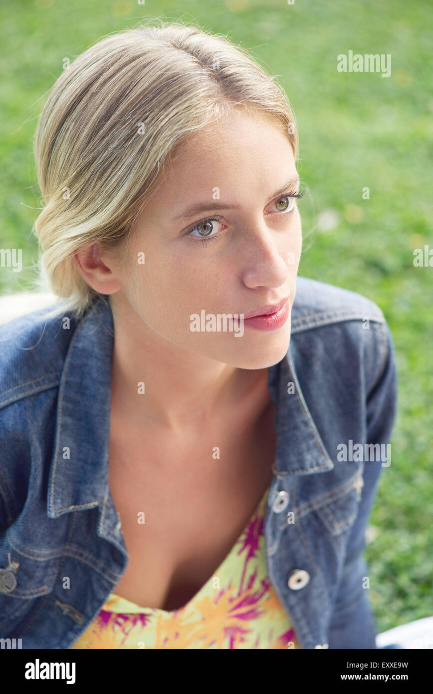 Overhead shot young woman hi-res stock photography and images - Alamy