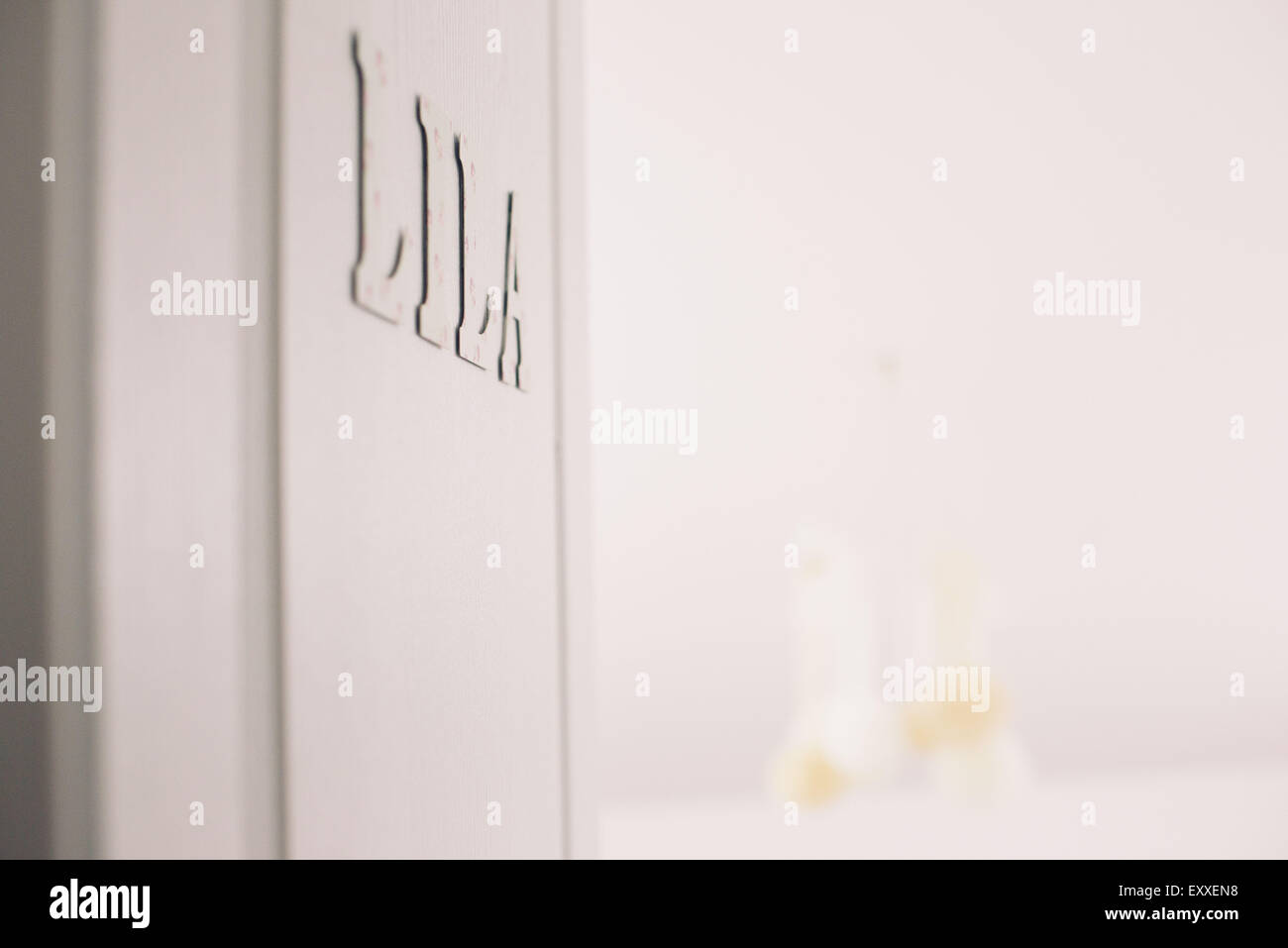 Name child room hi-res stock photography and images - Alamy