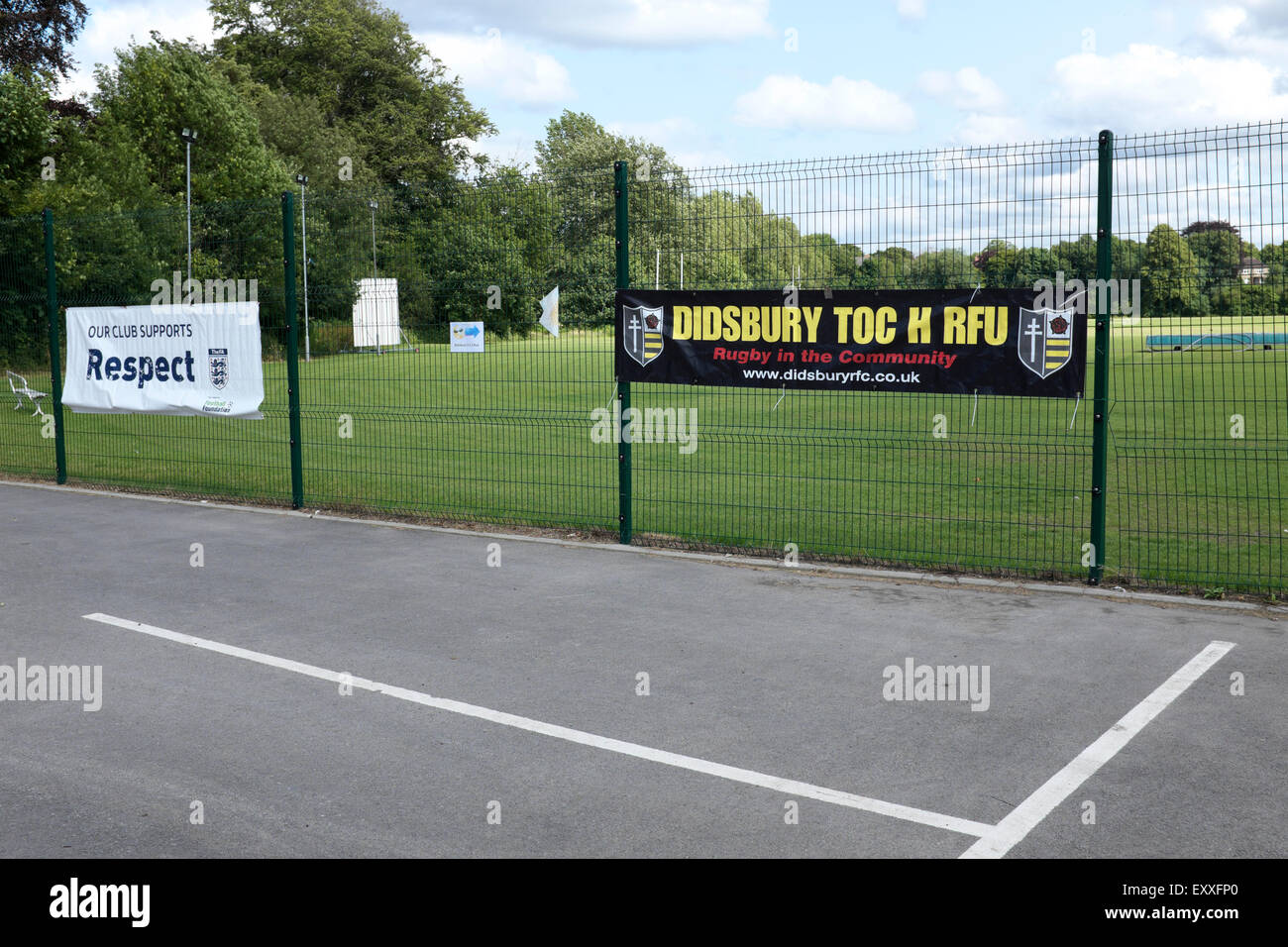 sports ground in didsbury, south manchester, where rugby, football and ...