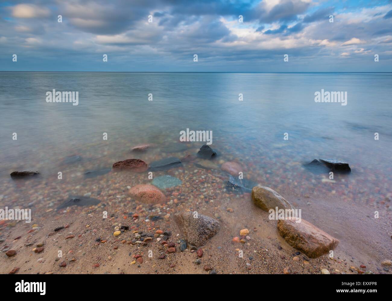 Baltic summer beach scene hi-res stock photography and images - Alamy