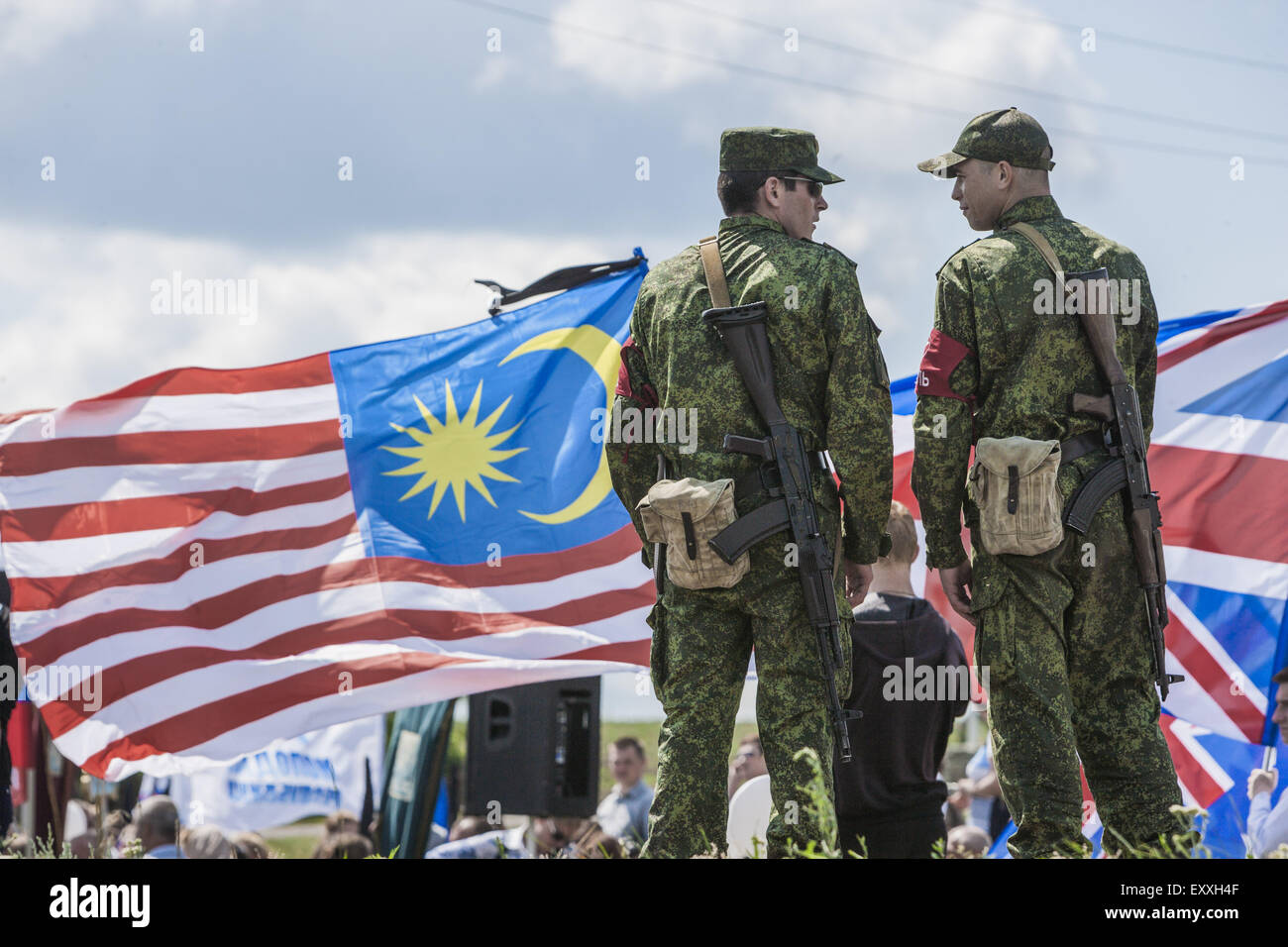 Dpr flag hi-res stock photography and images - Alamy