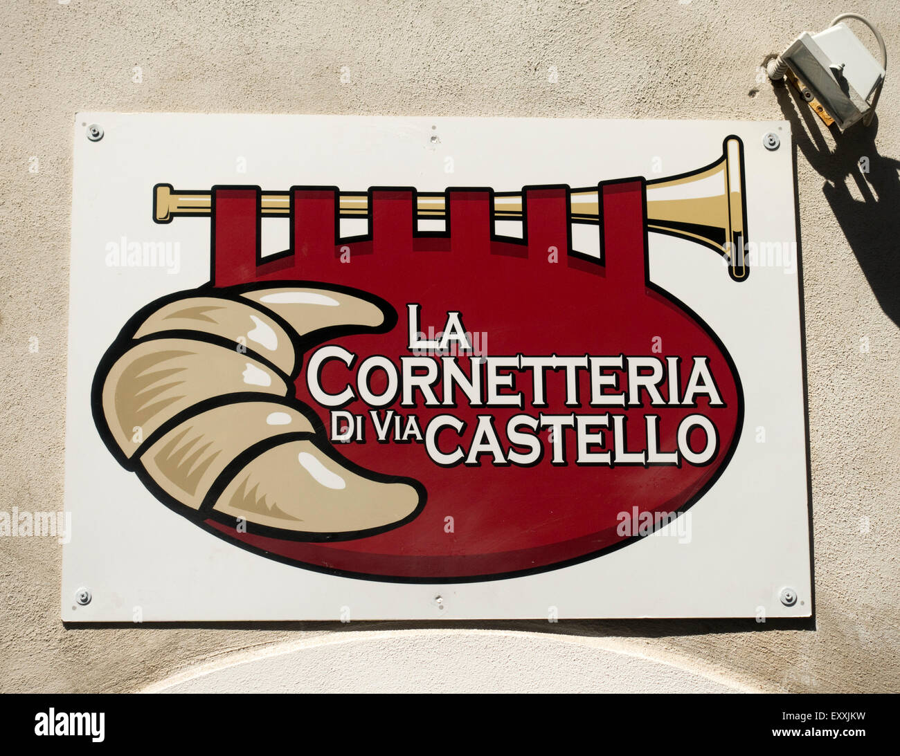 Sign Peschici Gargano peninsula Puglia southern Italy Stock Photo - Alamy