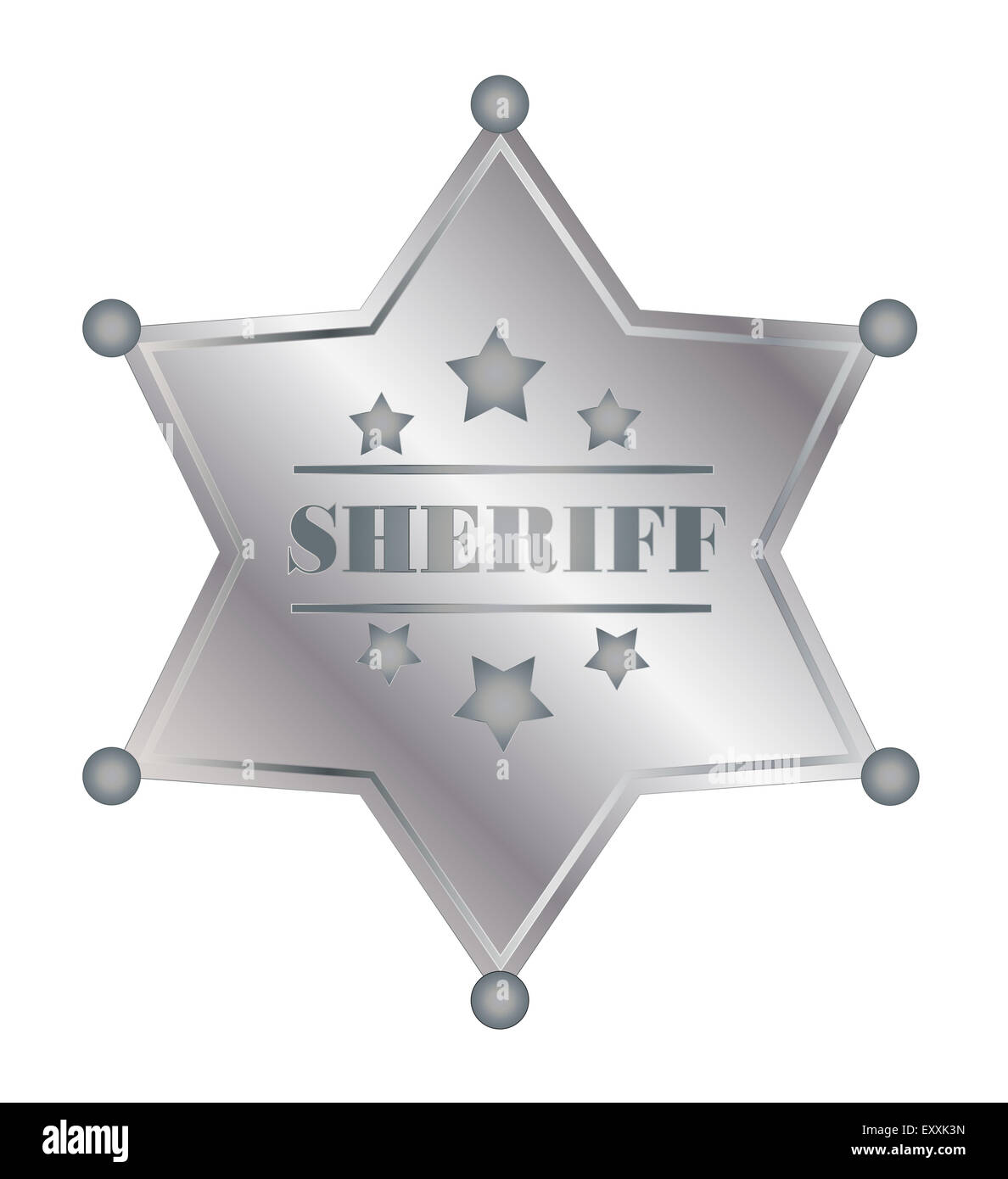 Sheriff shield hi-res stock photography and images - Alamy