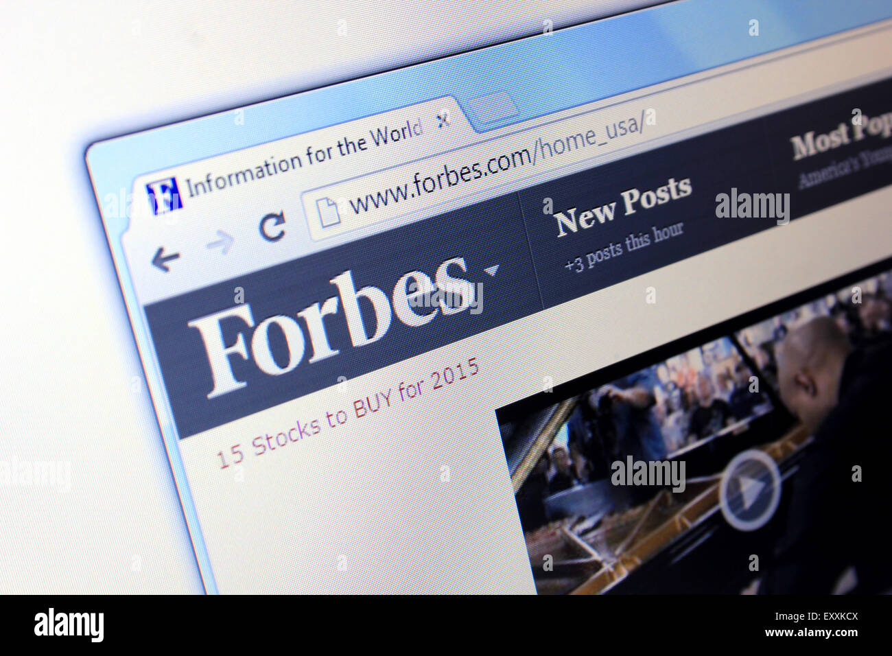 Forbes website hi-res stock photography and images - Alamy