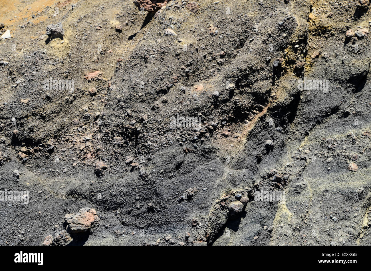 Dry Hardened Volcanic Lava Stock Photo - Alamy