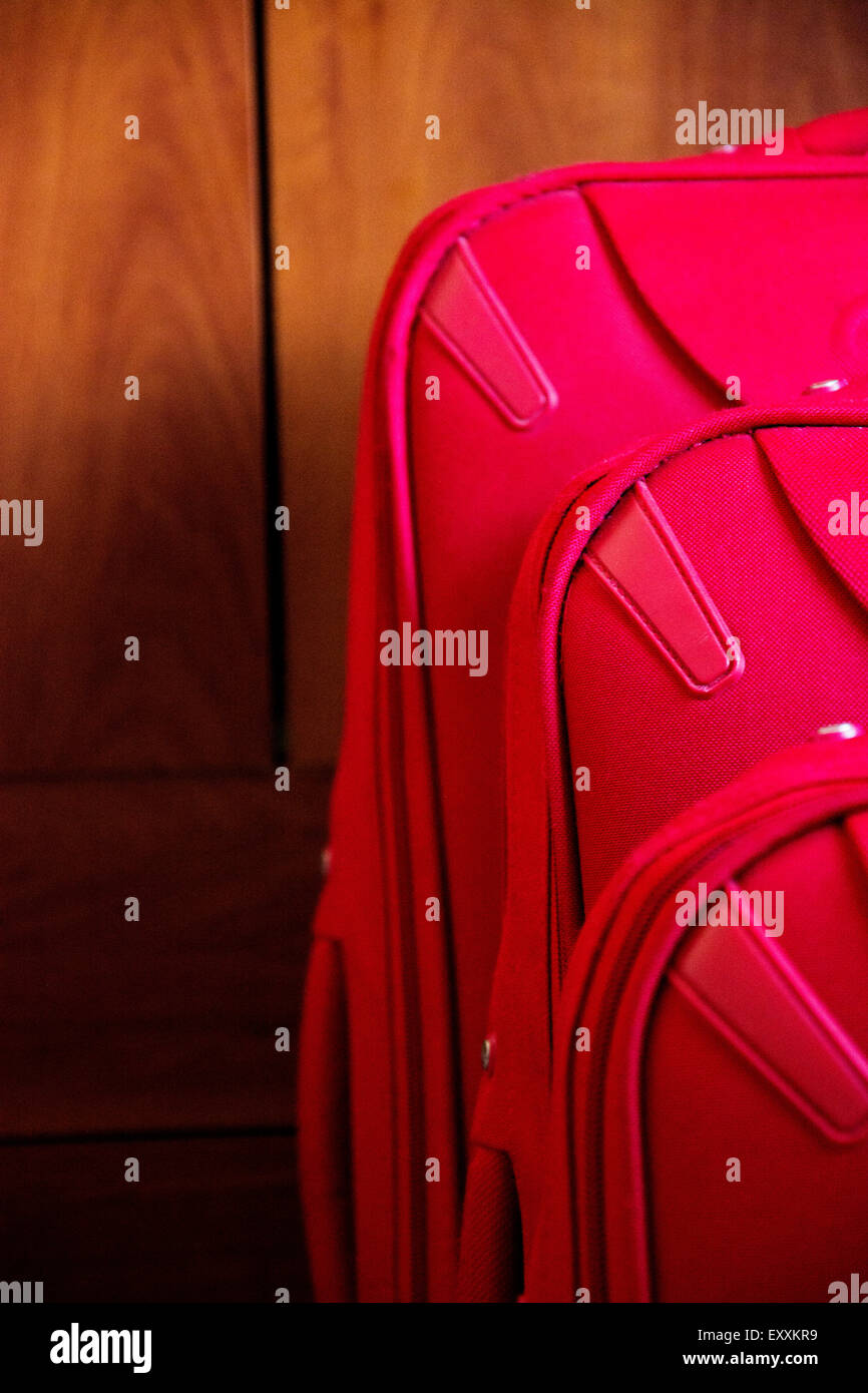 Packed suitcases hi-res stock photography and images - Alamy