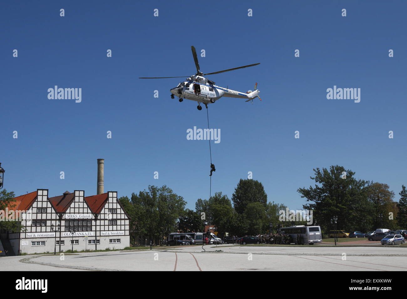 Polish police special unit hi-res stock photography and images - Alamy