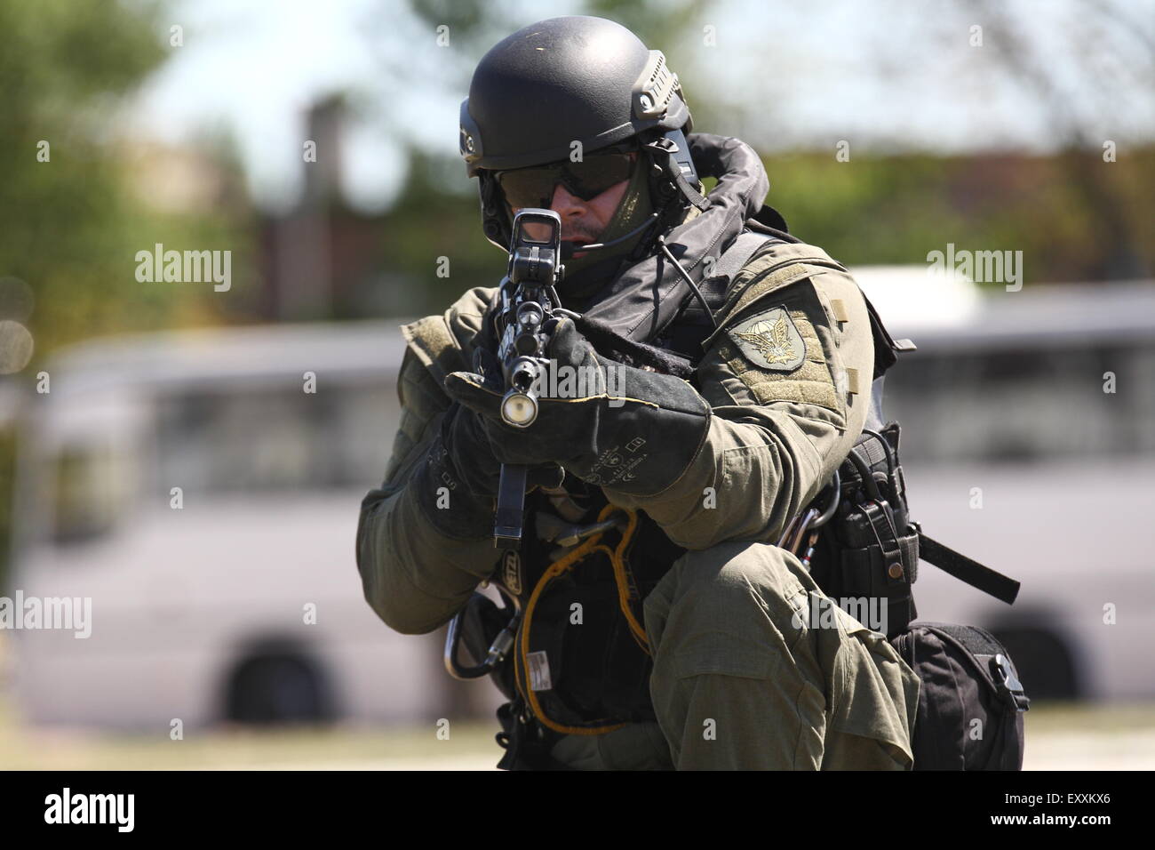 Gdansk, Poland 17th, July 2015 Polish Police Anti-terrorism Special ...