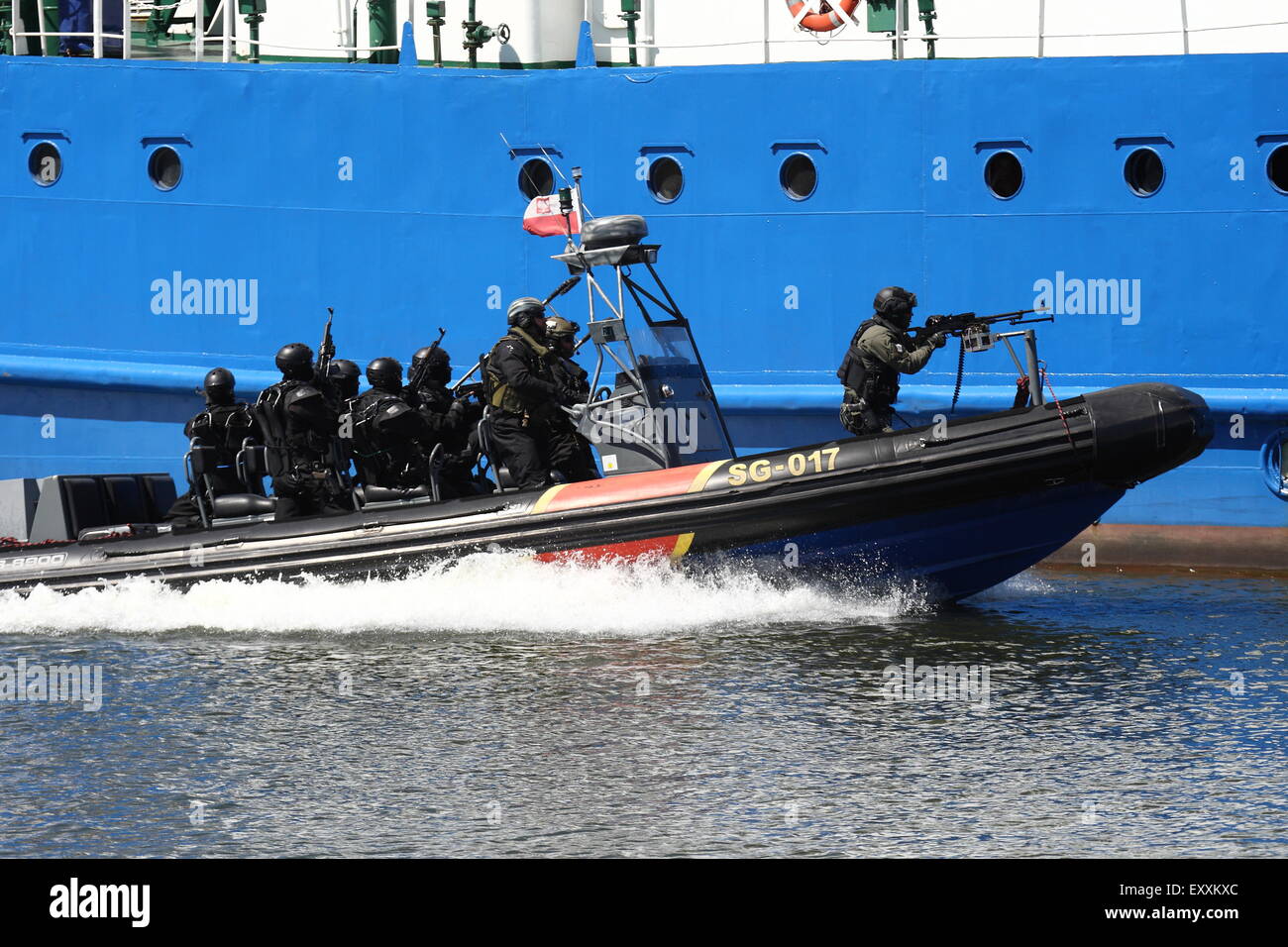 Gdansk, Poland 17th, July 2015 Polish Police Anti-terrorism Special ...
