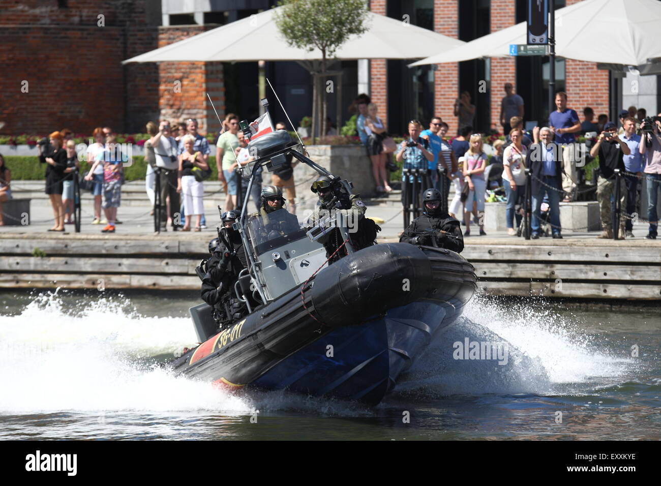 Gdansk, Poland 17th, July 2015 Polish Police Anti-terrorism Special ...