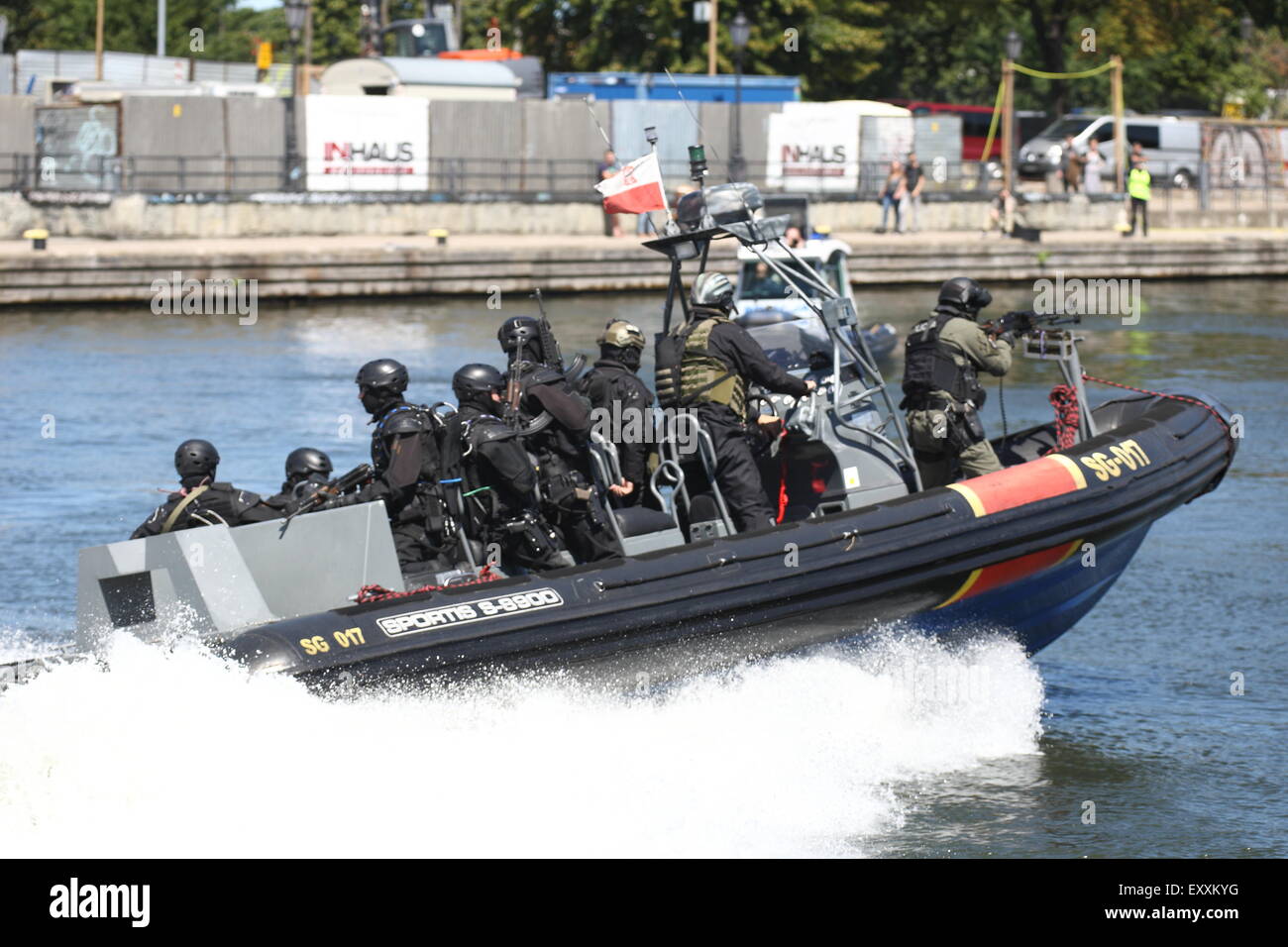 Gdansk, Poland 17th, July 2015 Polish Police Anti-terrorism Special ...