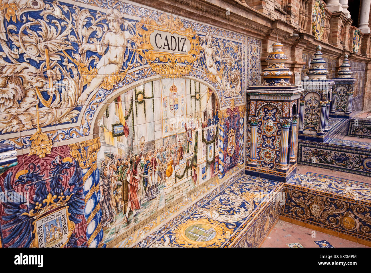 Spanish tiles hi-res stock photography and images - Alamy