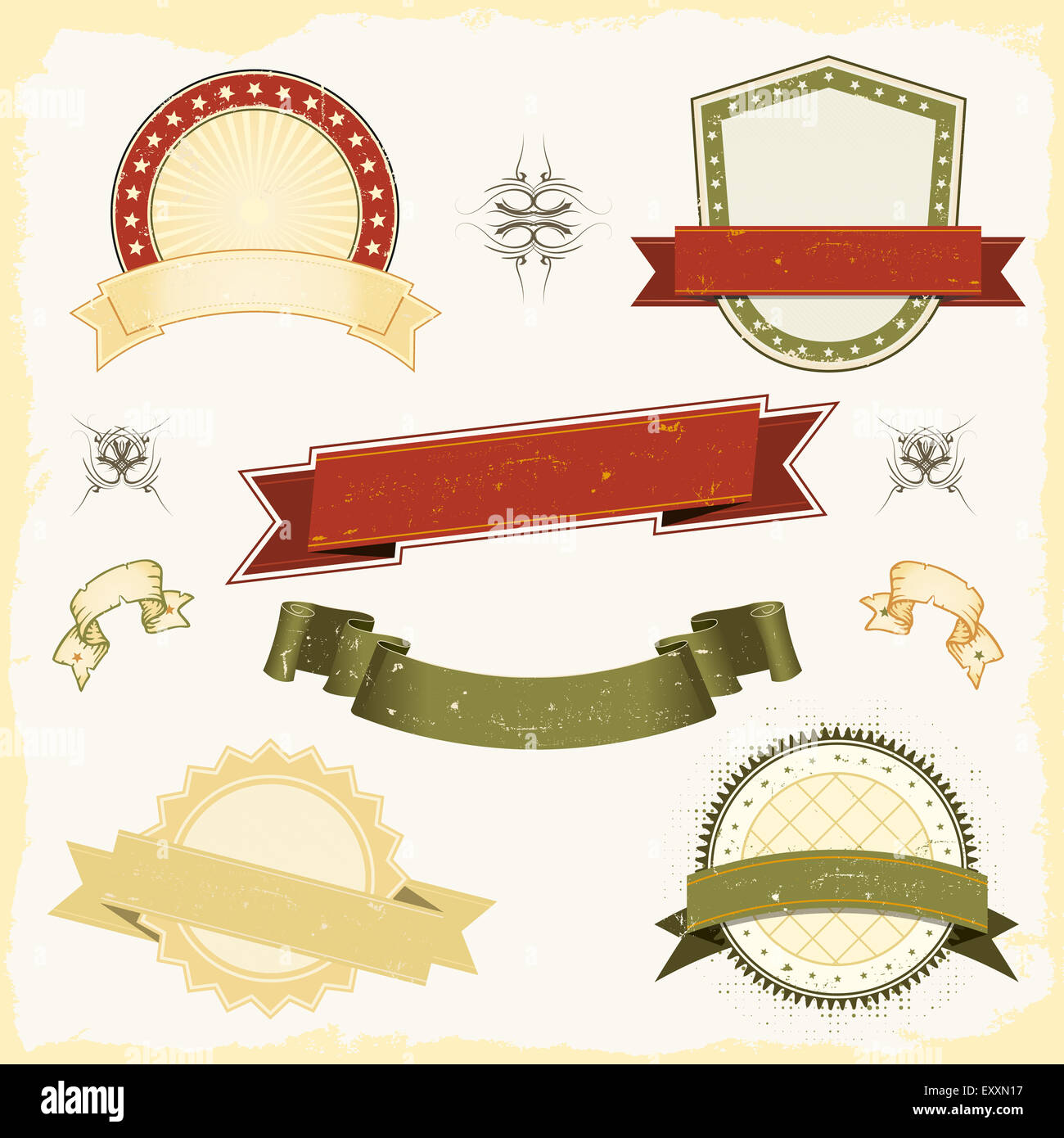 Vintage Banner Vector Free Download