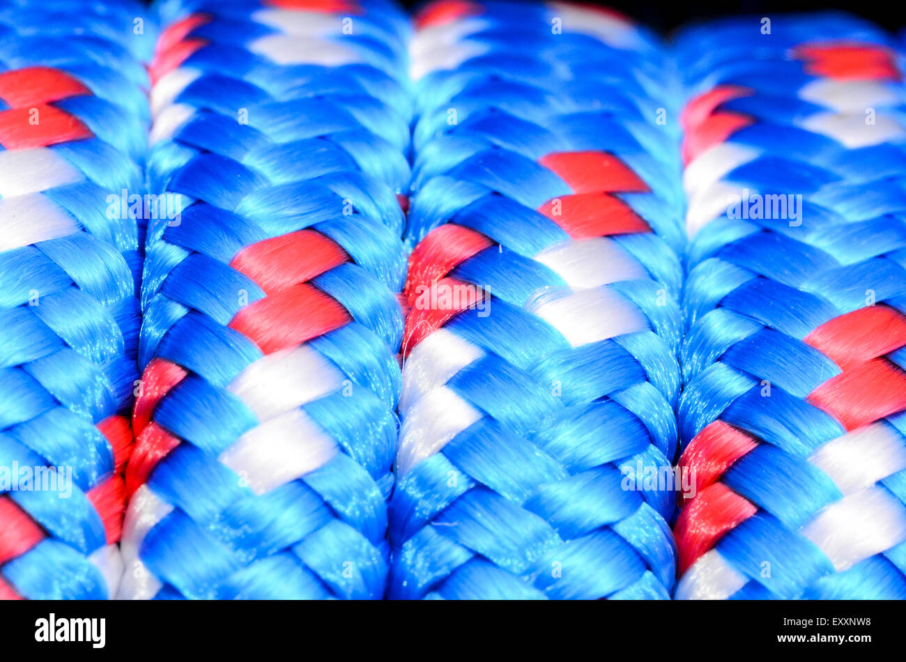 Texture Of The Rope Stock Photo - Alamy