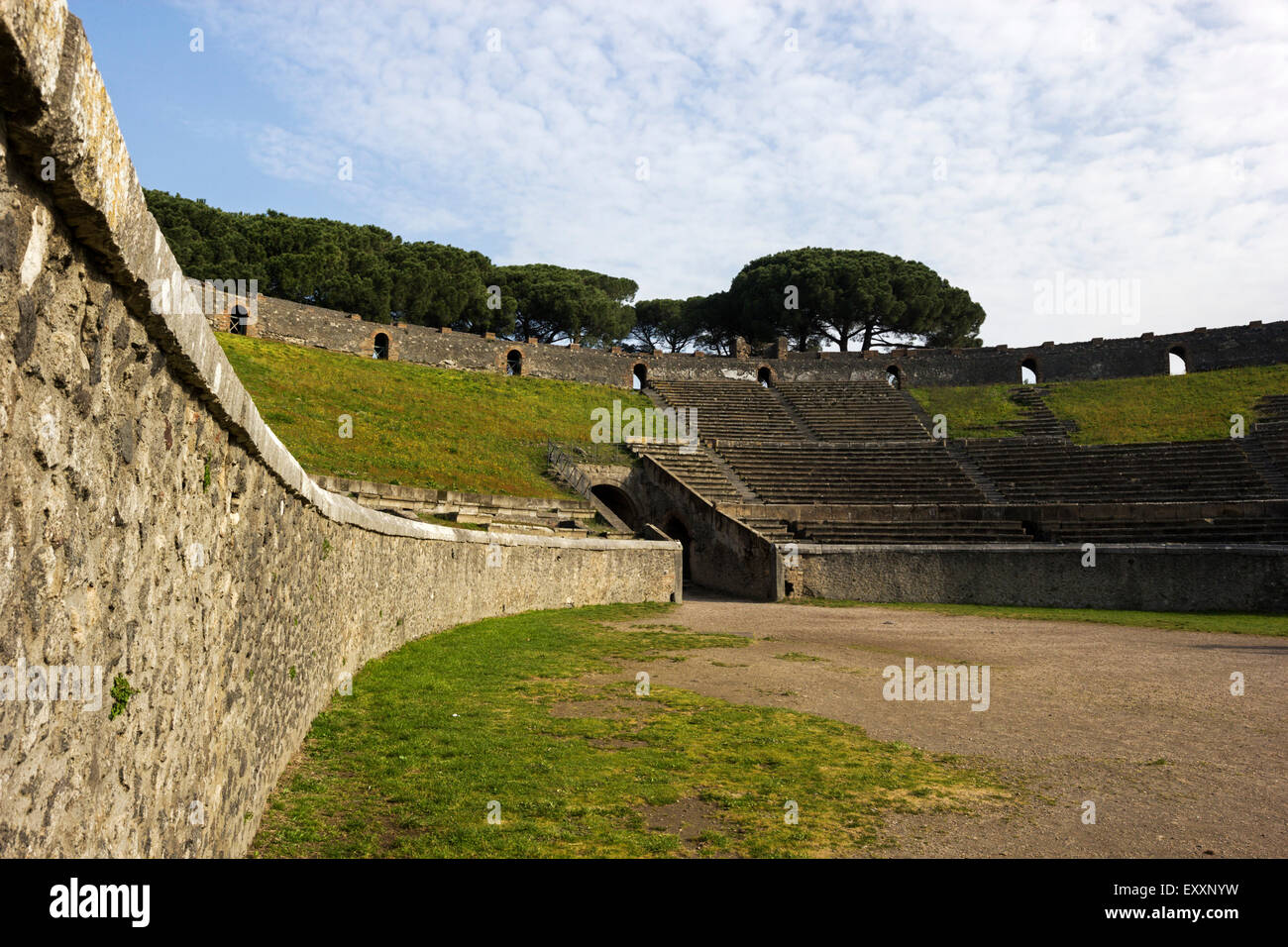 Pompeii amphitheatre hi-res stock photography and images - Alamy