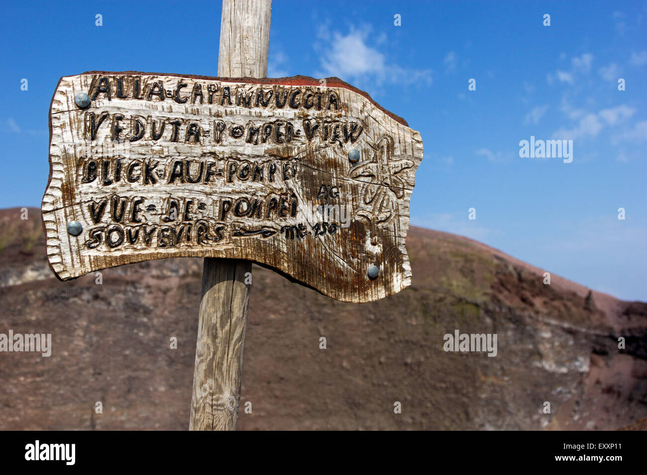 Park information board italy hi-res stock photography and images - Alamy