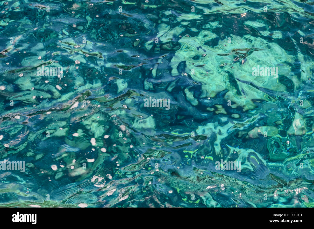 Detailed Texture Of Sea Water Stock Photo - Alamy