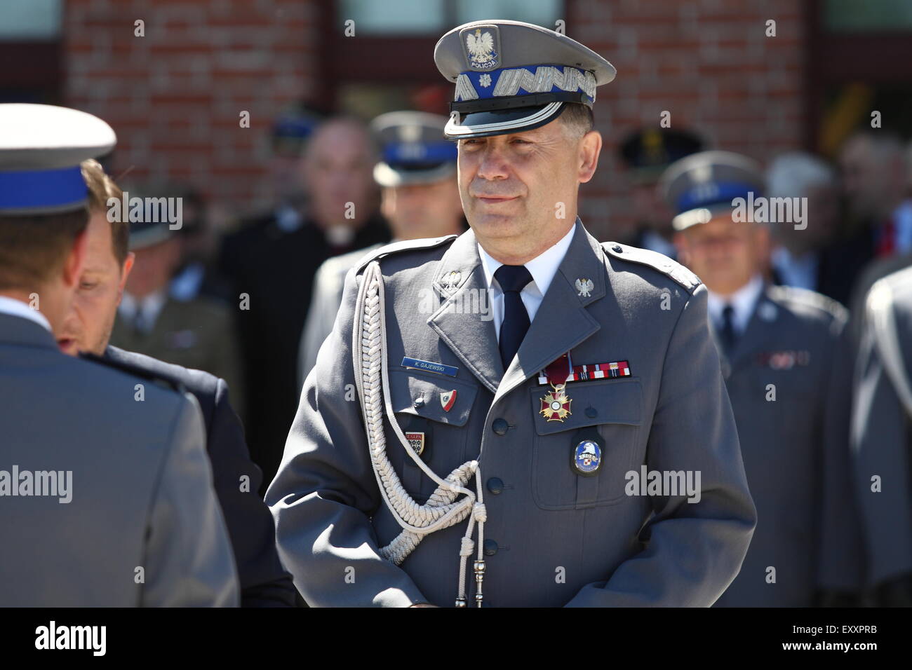 Gdansk, Poland 17th, July 2015 Polish National Police day celebrations ...
