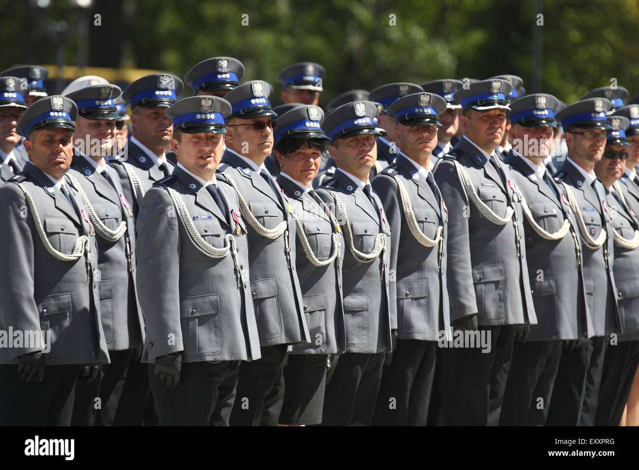 Gdansk, Poland 17th, July 2015 Polish National Police day celebrations ...