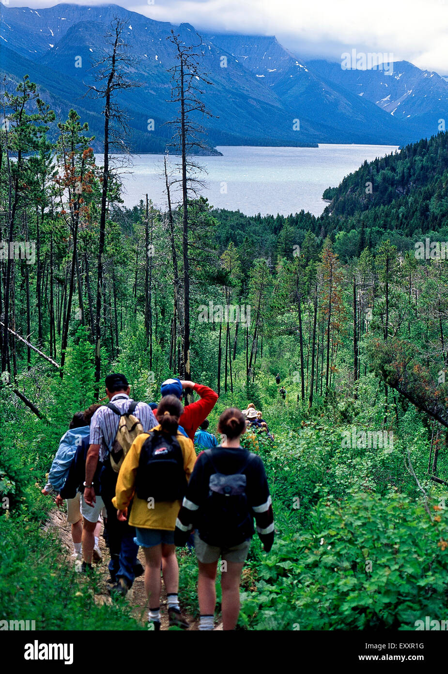 Hiking in the lakes hi-res stock photography and images - Alamy