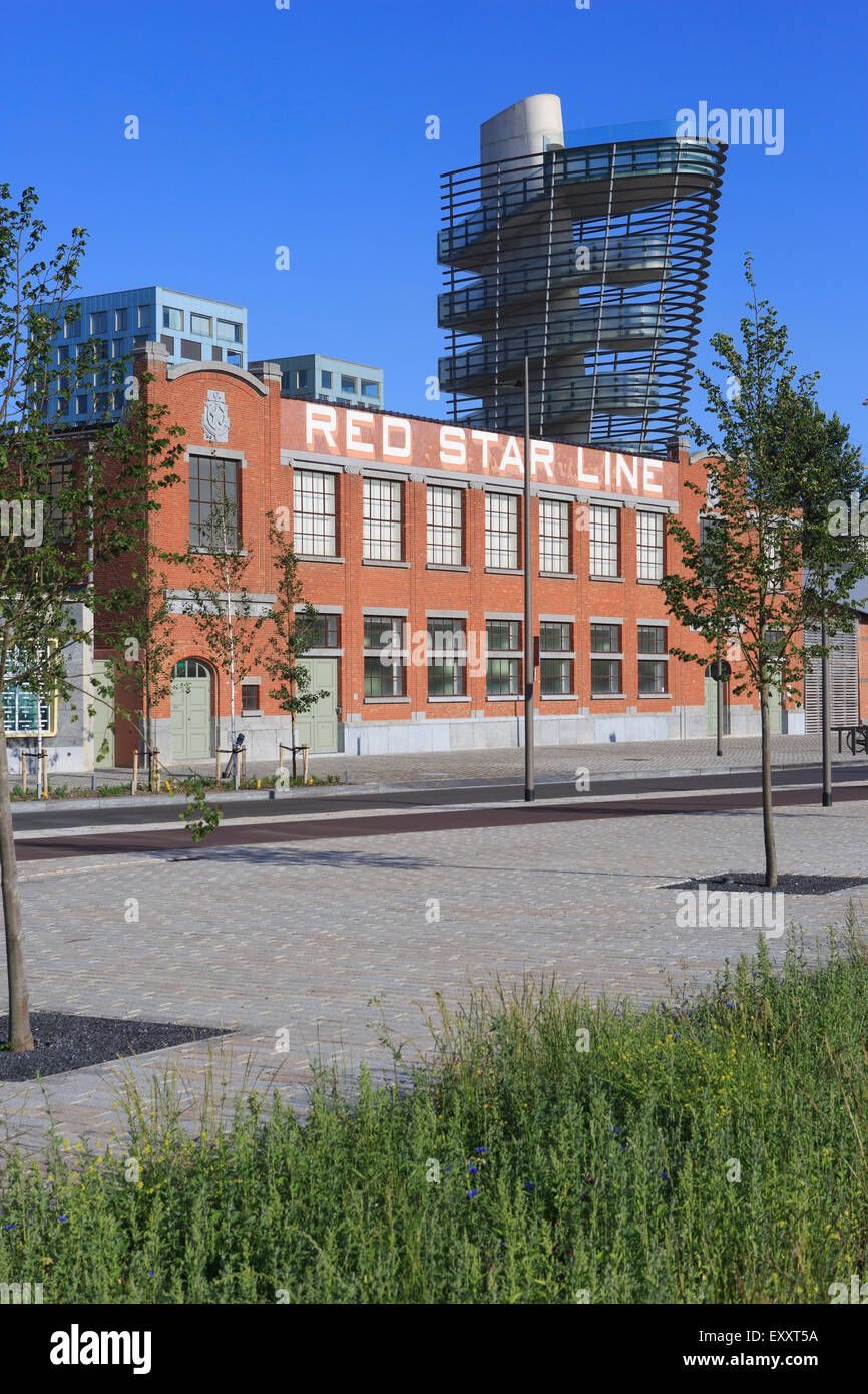 Facade of the Red Star Line Museum in Antwerp, Belgium Stock Photo - Alamy