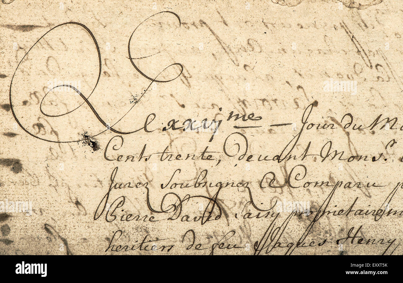 Vintage handwriting with latin text. Manuscript. Parchment. Grunge ...