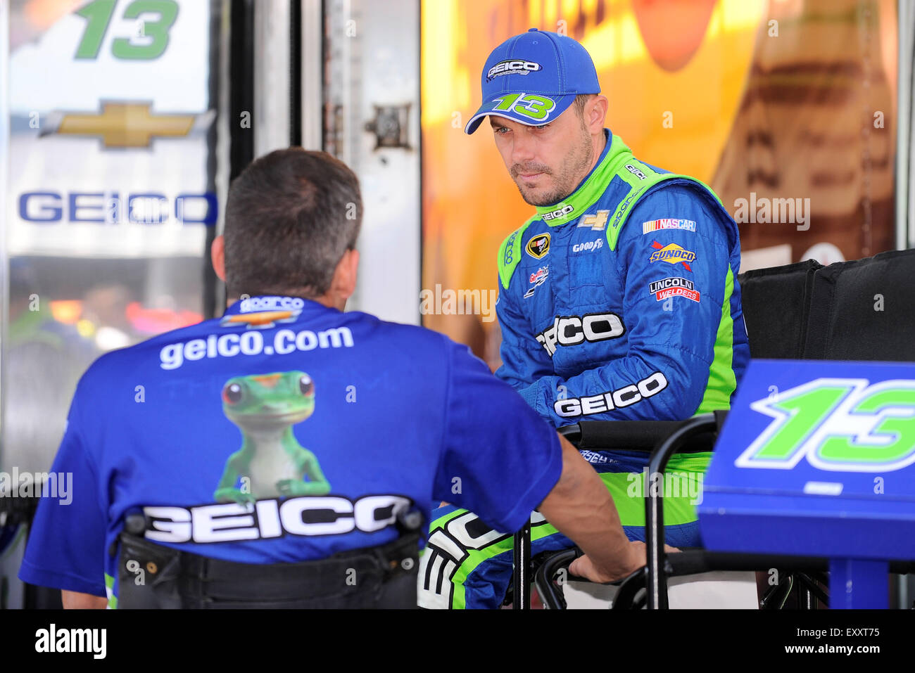 Casey mears nascar 2015 hi-res stock photography and images - Alamy
