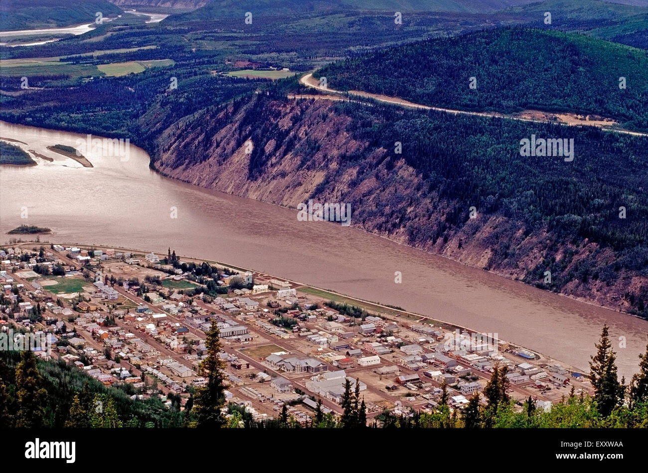 Yukon Dawson City: Dawson City Map – MIQG